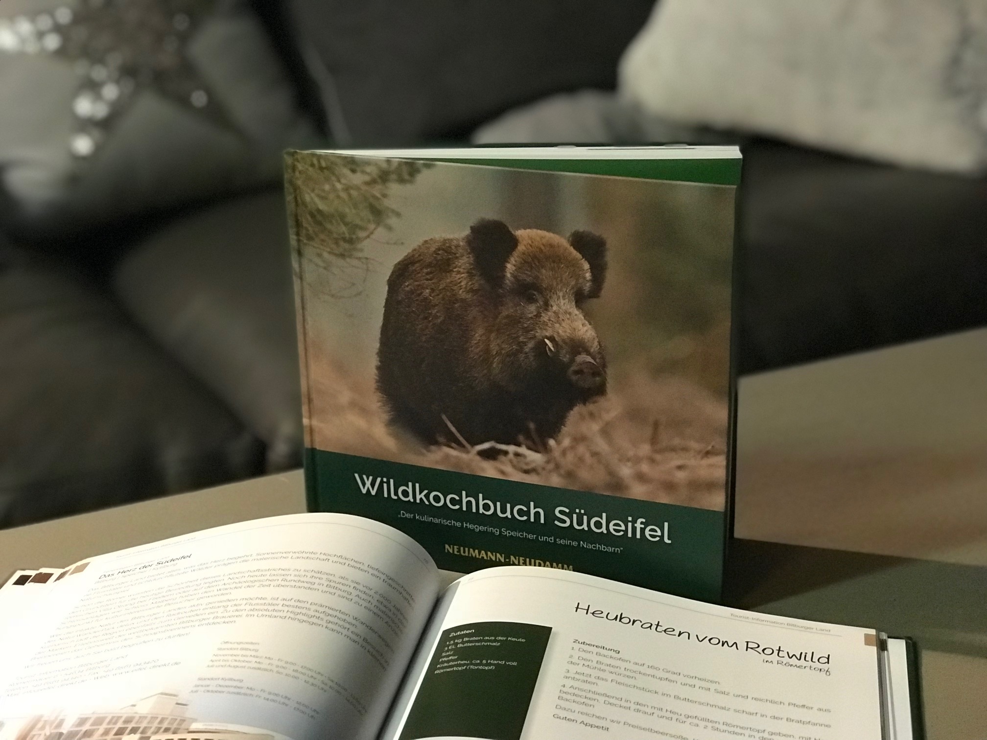 Eifeler Wildkochbuch im Shop erhältlich - Golf-Resort Bitburger Land